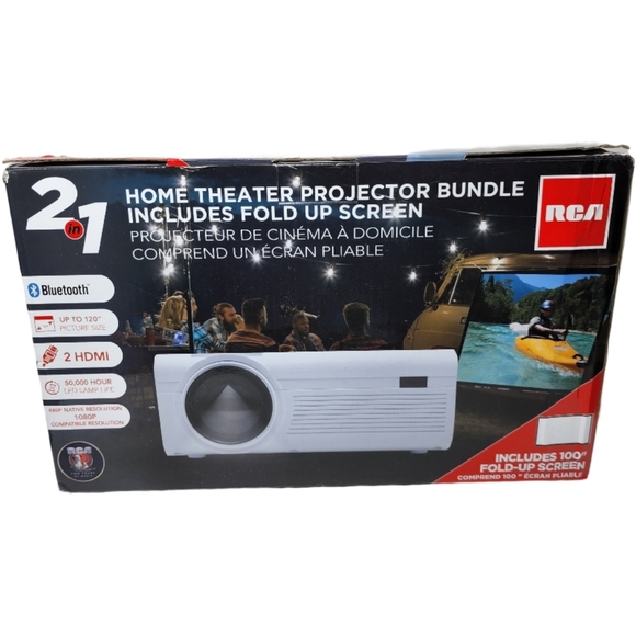 RCA | Media | Rca 2 In Home Theater Projector Bundle | Poshmark